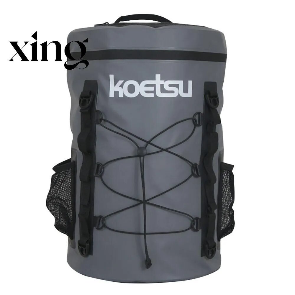 Рюкзак Koetsu для SUP-доски серый непромокаемый, сумка для серфинга, каякинга и сапа
