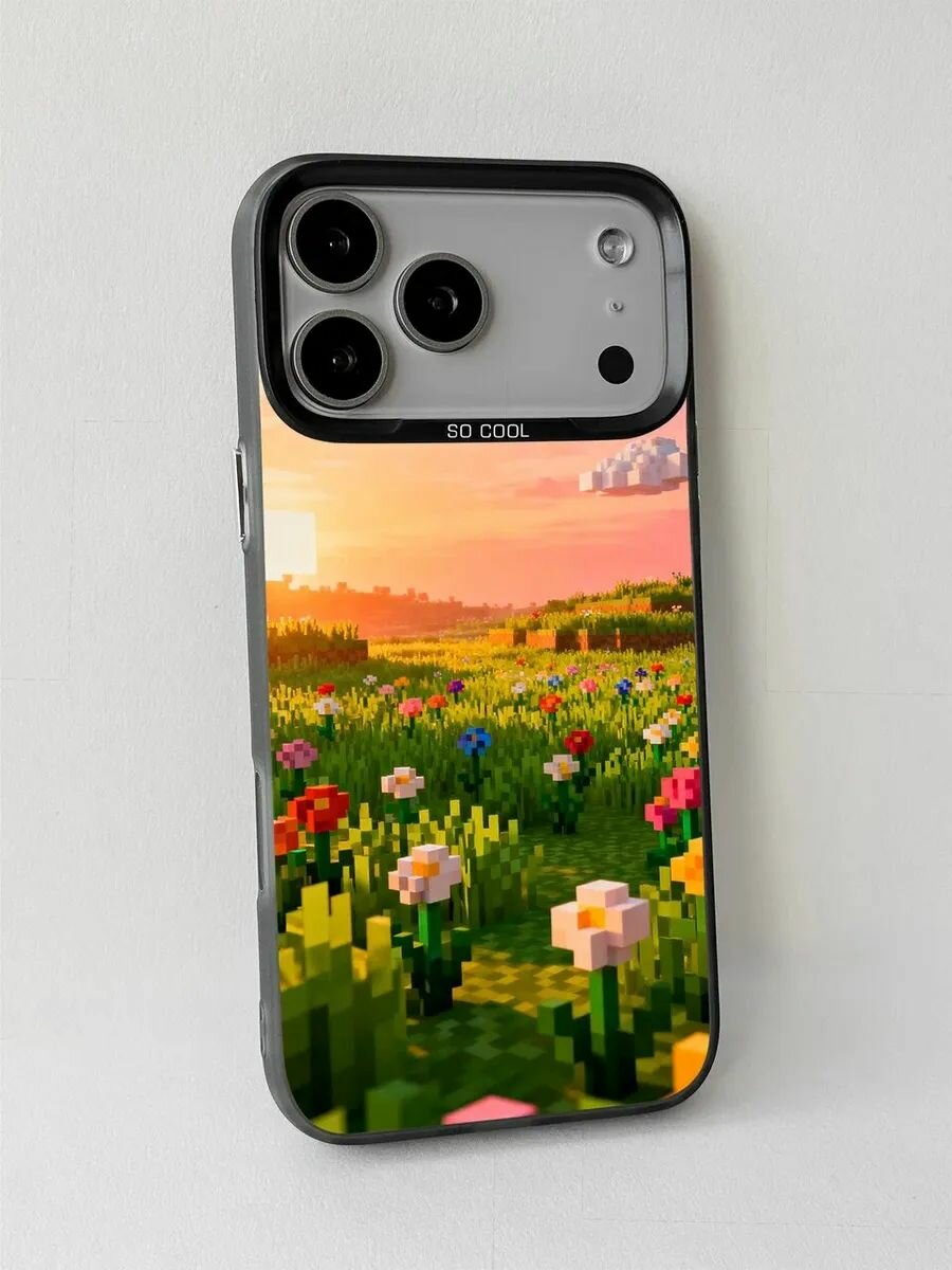 Чехол на iPhone 17 Pro minecraft — фото 1