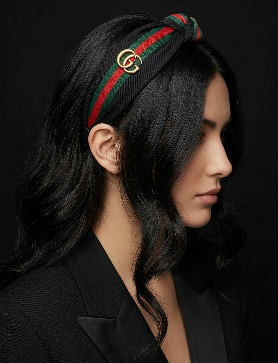 Ободок для волос в стиле Gucci