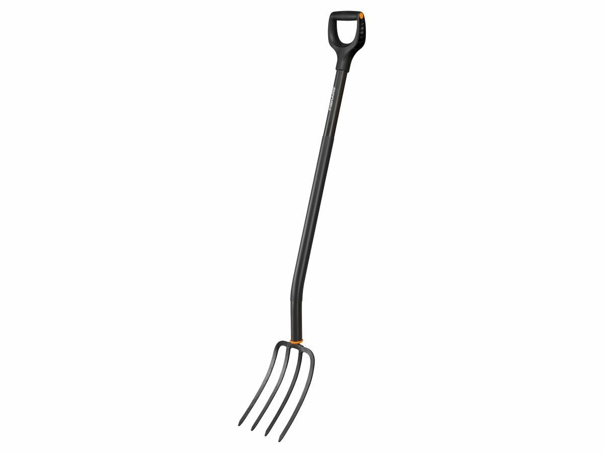 Вилы садовые для компоста FISKARS Comfort с черенком (1070710)