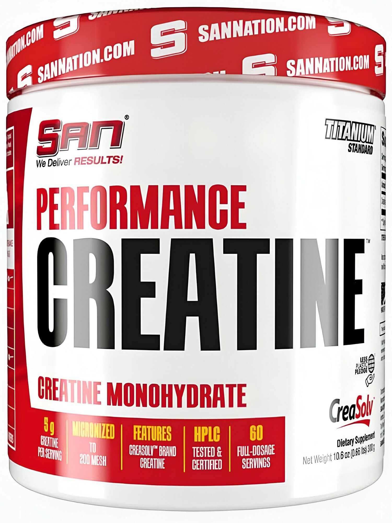 Креатин моногидрат SAN Performance Creatine 5000 mg 300 г