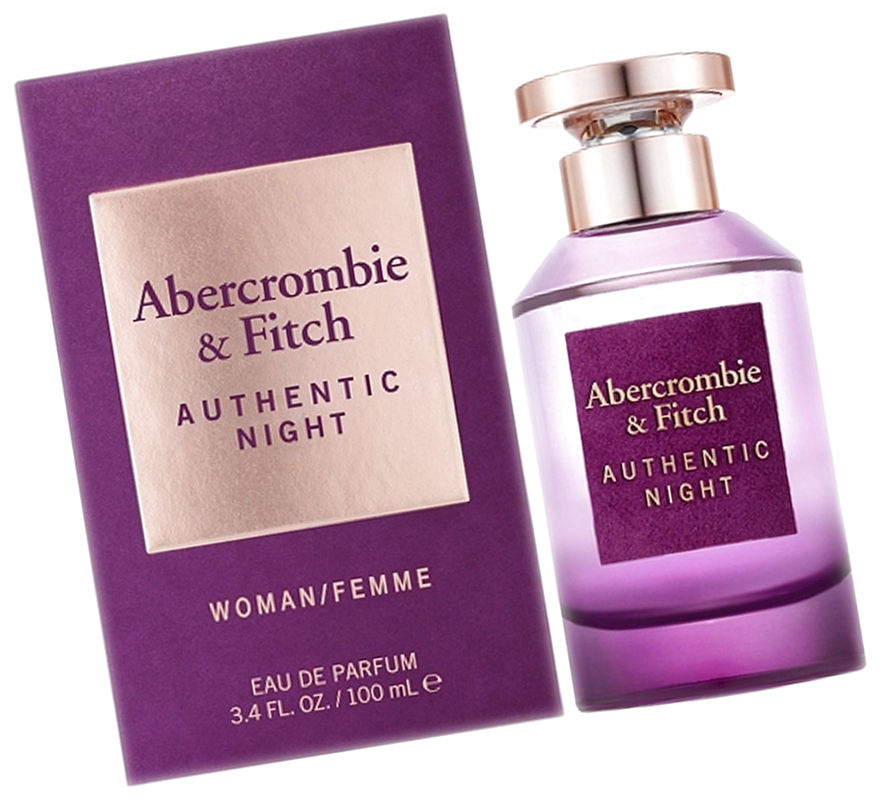 Женский аромат Abercrombie and Fitch Authentic Night 100 мл - Аберкромби Аутентик Найт