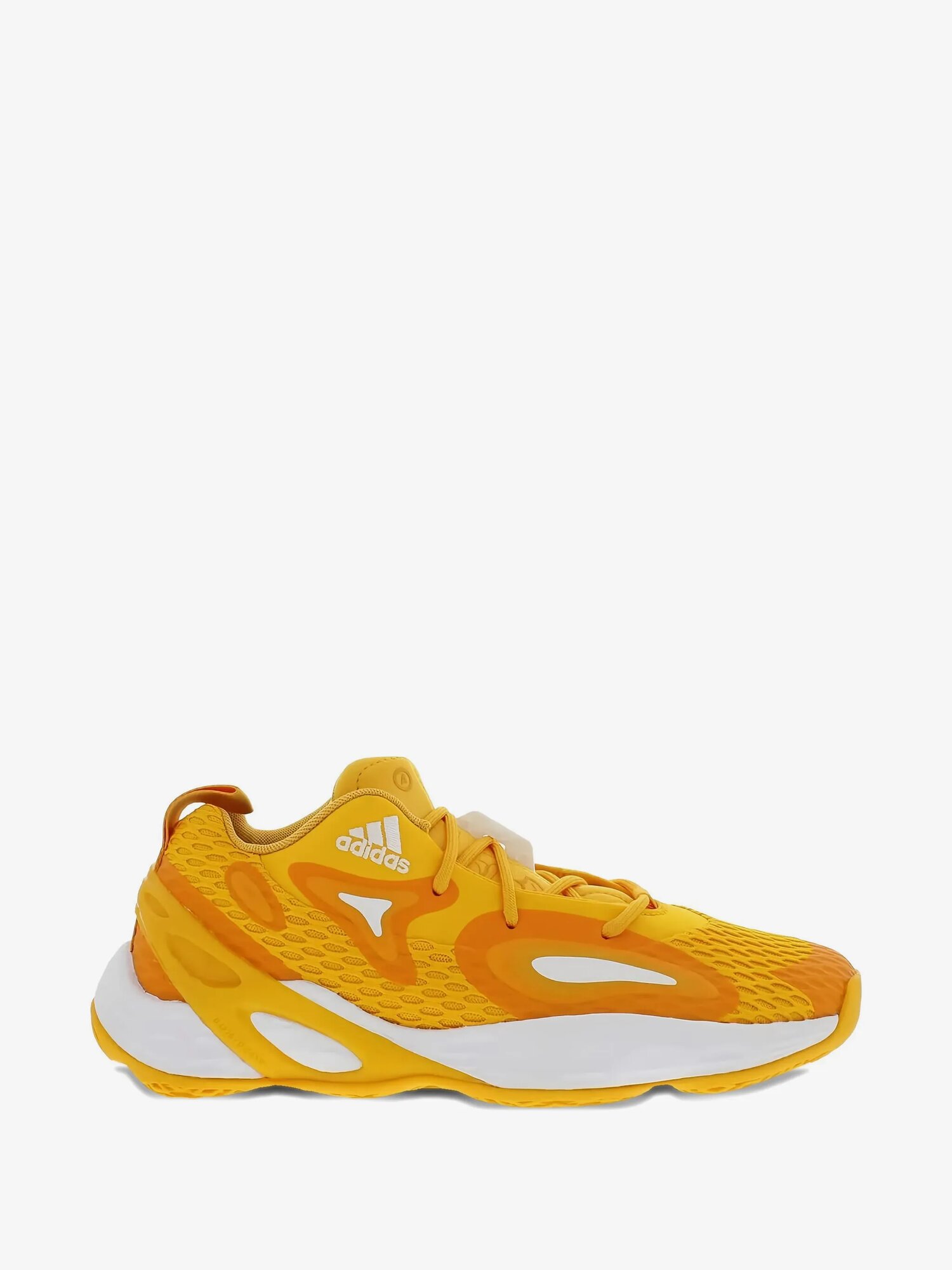 Кроссовки adidas Exhibit A Gold/White, размер 11.5 US, ochre yellow — фото 1