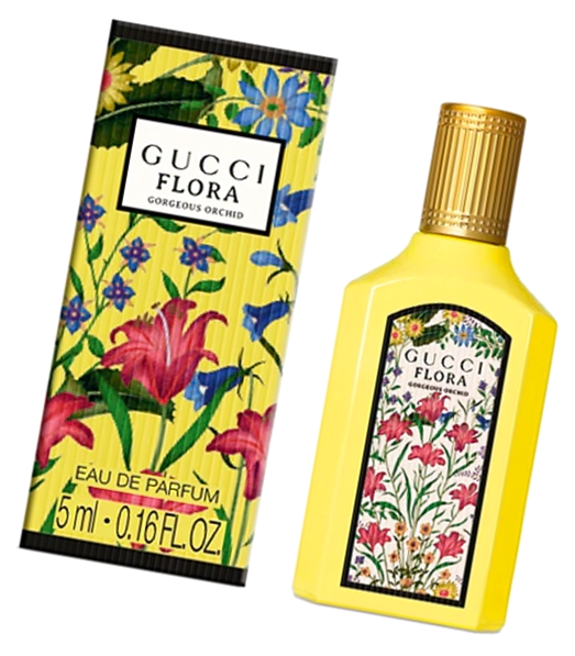 Флора Горджес Орхид парфюмерная вода 5 мл миниатюра женская - Gucci Flora Gorgeous Orchid