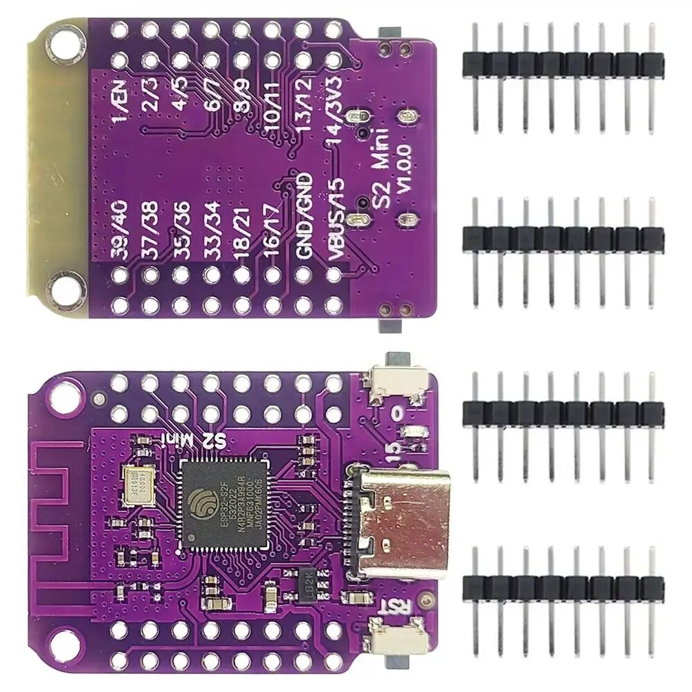 ESP32 S2 MINI модуль WiFi — фото 1