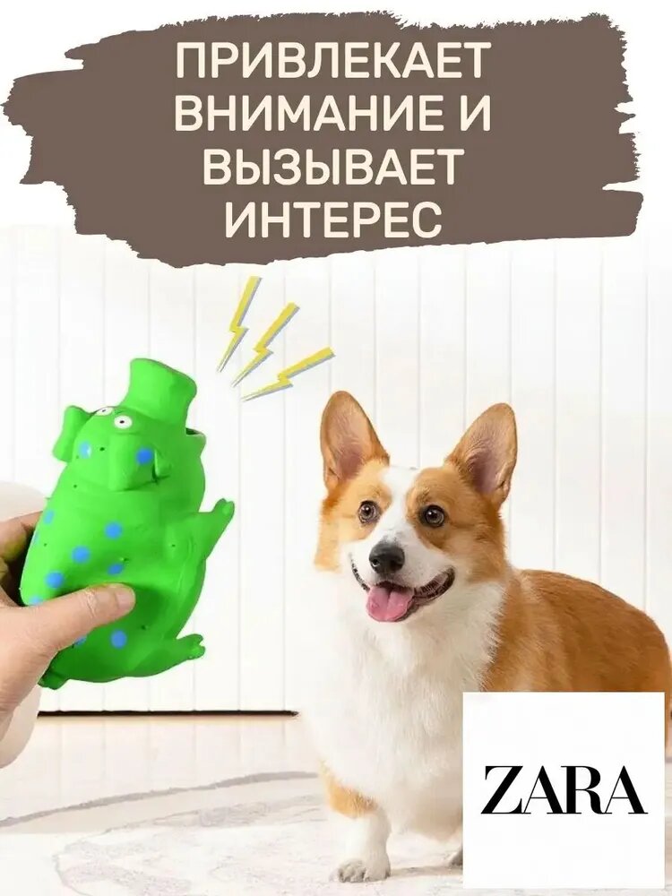 Игрушка - Хрюшка для собак — фото 1