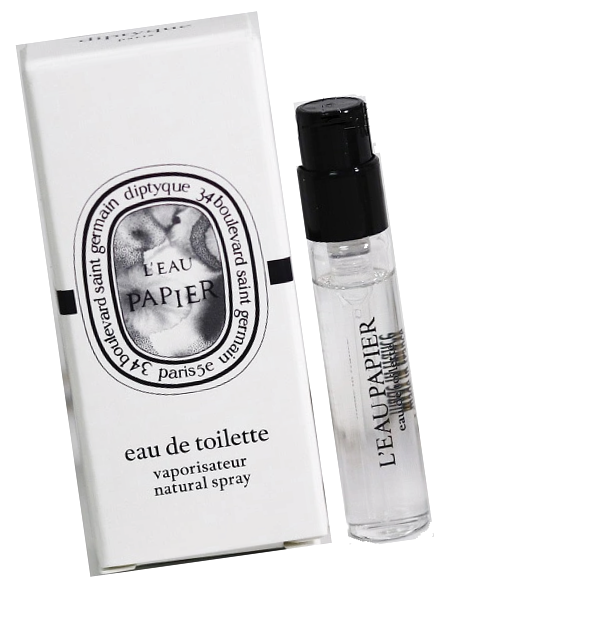 Аромат Диптик Папиер 2 мл миниатюра для женщин и мужчин - Diptyque L Eau Papier
