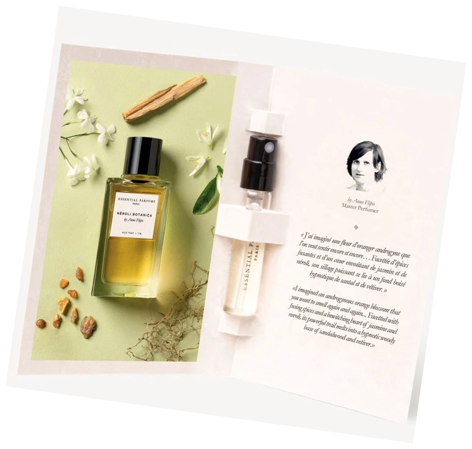 Парфюмерная вода Нероли Ботаника 2 мл миниатюра для женщин и мужчин - Essential Parfums Neroli Botanica