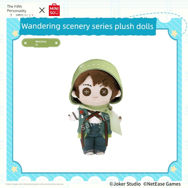 Минисо Identity V Плюшевая Кукла Персонаж Мессенджер 17 см Мягкая Игрушка Коллекционная Фигурка Для Девочек