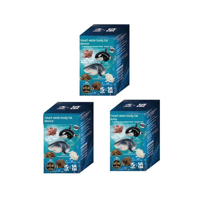 Случайные 3 фигурки в слепых пакетах серии «Animal Planet Ocean Edition», четвертый выпуск, 3 шт