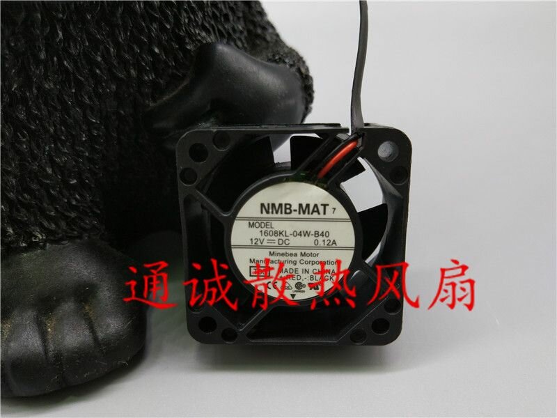 NMB-MAT 4CM 1608KL-04W-B40 12V 0.12A переключатель шасси, вентилятор
