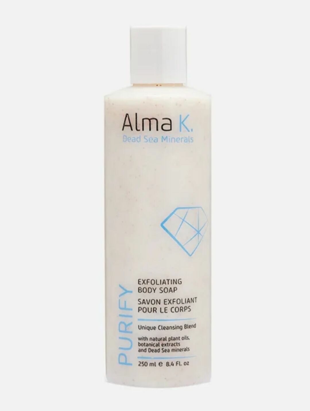 Отшелушивающее мыло для тела ALMA K. exfoliating body soap
