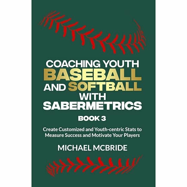 Coaching Youth Baseball and Softball with Sabermetrics: Create Customized and Youth-centric Stats to Measure Success and Motivate Your Players (Youth Sabermetrics Book 3)，Reprinted paperback book