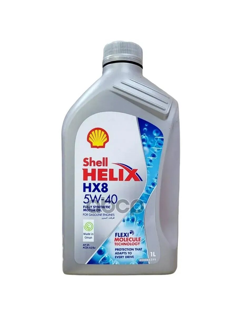 Shell 5W40 Shell 1Л Синтетика Helix Hx8 Synthetic Eu