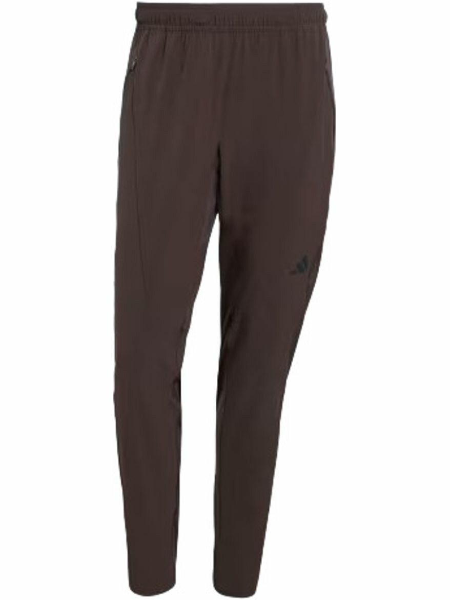 Брюки спортивные adidas Designed for Training Workout Pants, размер XL Tall, коричневый — фото 1