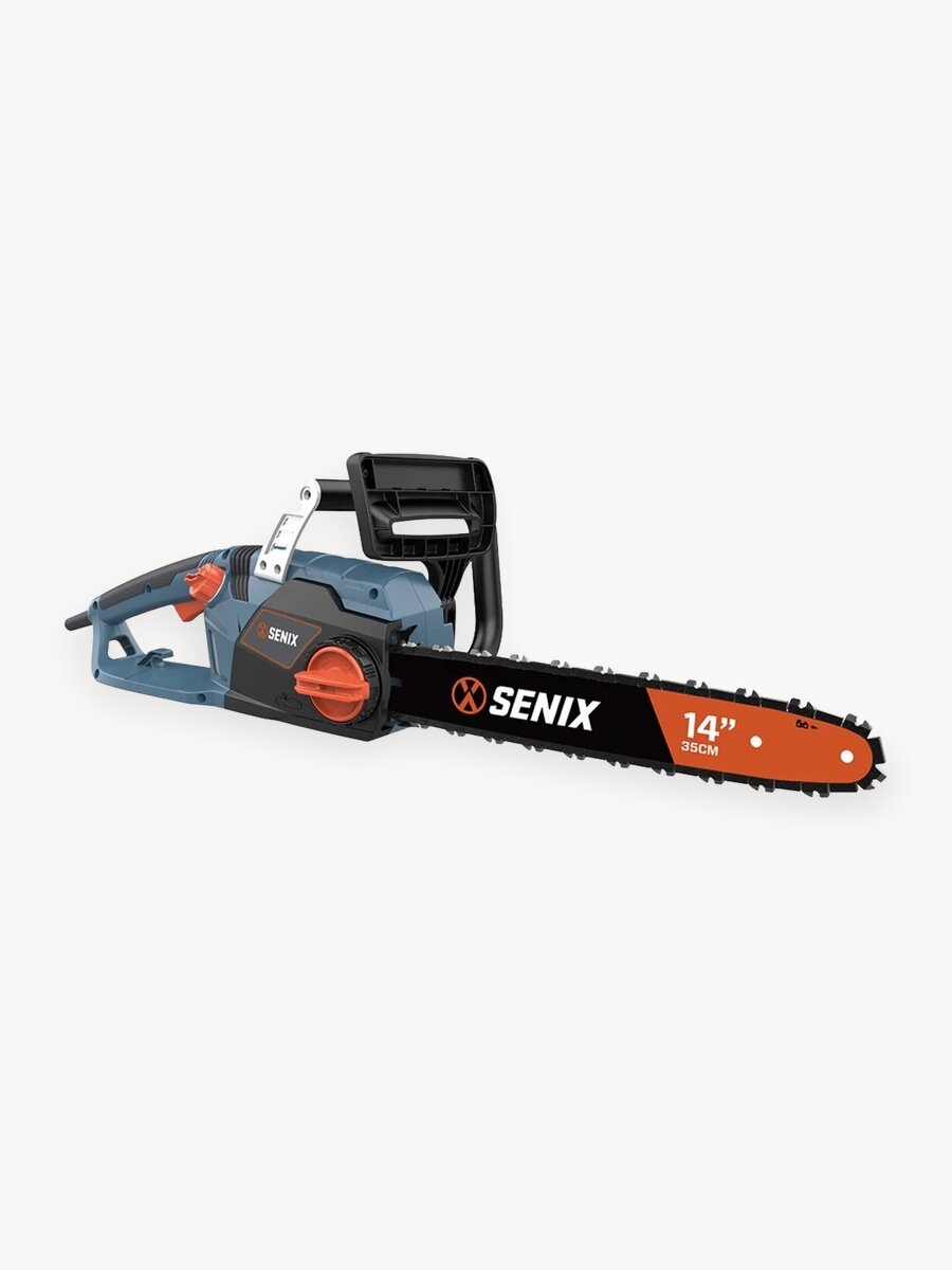 Электрическая цепная поперечное исполнение пила 2000Вт, 35 см шина SENIX CSE20-M4-EU