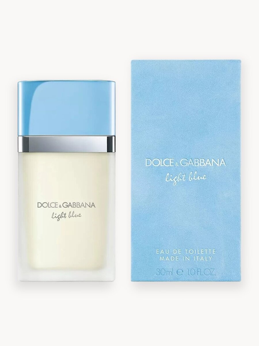 Туалетная вода женская Dolce & Gabbana "Light Blue", Eau De Toilette, 30 мл