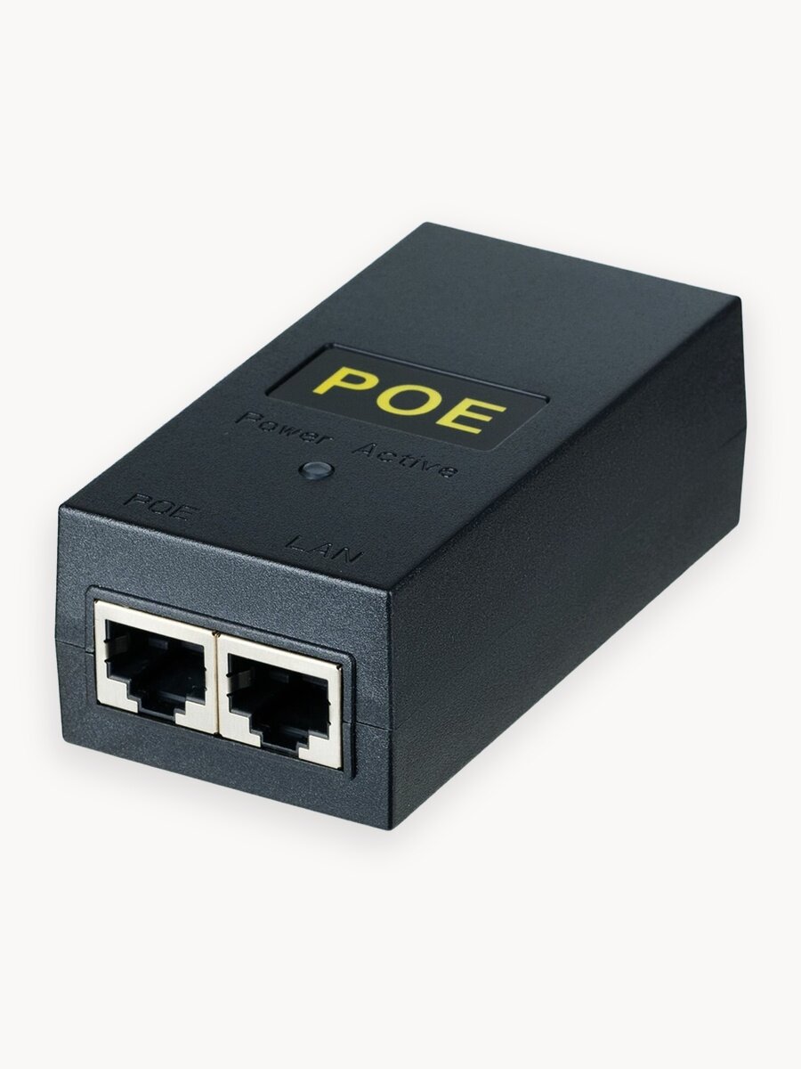 PoE-инжектор POE Power с питанием 48 В, модель RXS-PoE-48V G (1 гигабит)