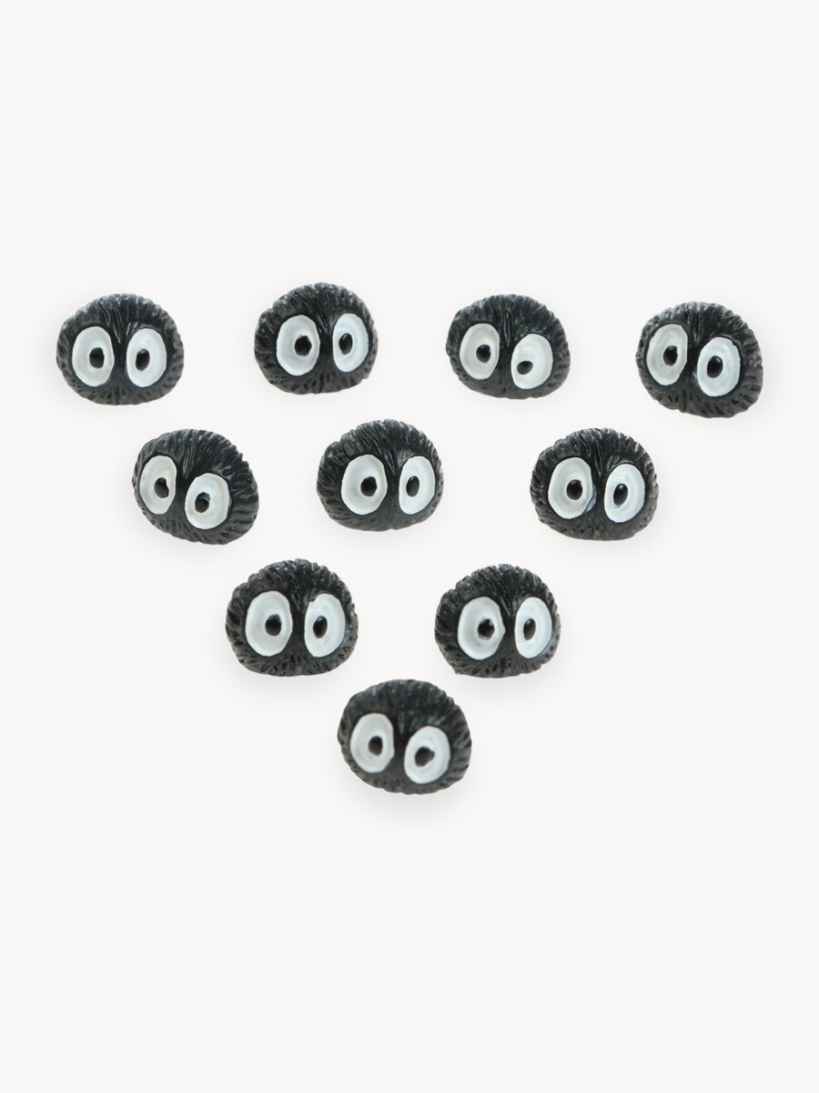 Украшение на панель автомобиля, "удивленные глазки" набор 10 шт