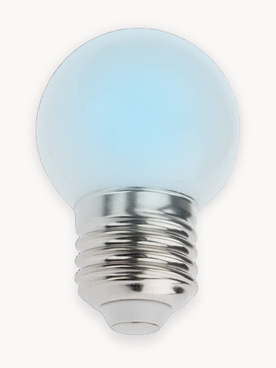 Лампа светодиодная NEON-NIGHT Е27, 45 мм, 5 LED, белое свечение, IP65