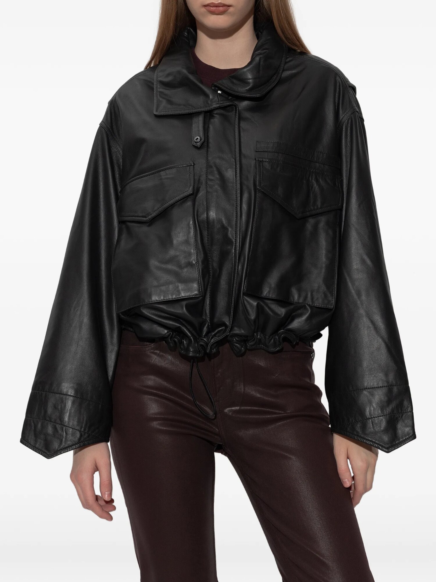 Куртка AllSaints Clay, размер 30, black — фото 1