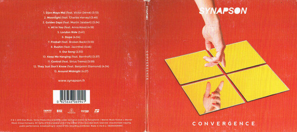 Audio CD - Synapson. Convergence (CD, Parlophone) 0825646069941 — фото 1