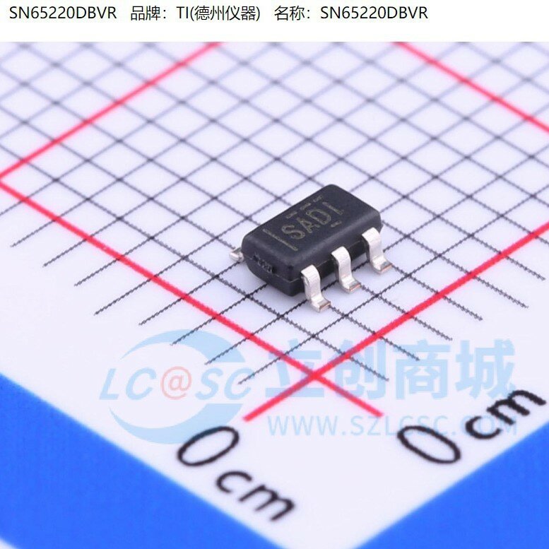 SN65220DBVR,3шт./лот, защитный чип интерфейса,36В, шелкография SADI, SOT23-5, защита от перенапряжений, SMD