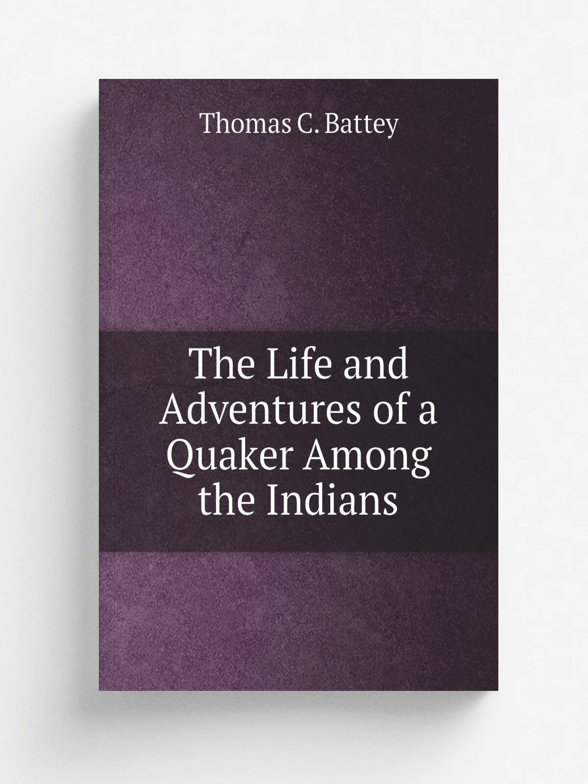 The Life and Adventures of a Quaker Among the Indians | Thomas C. Battey | 1876 | Lee | Репринт