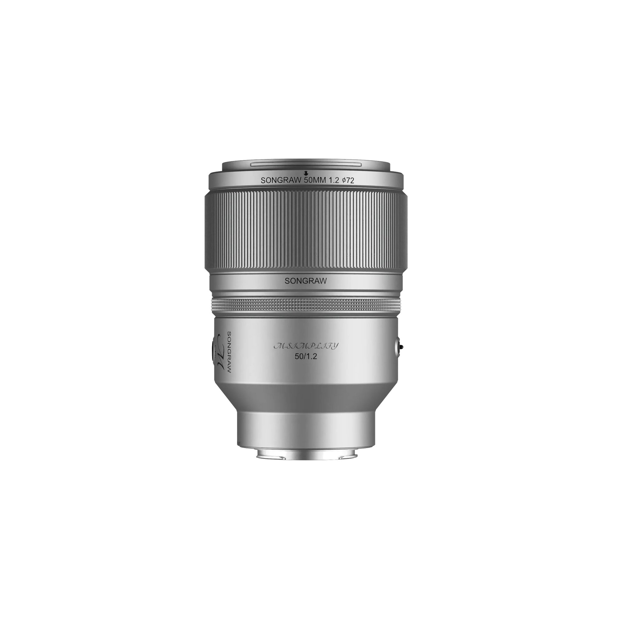 Объектив JYYXF SongRaw 50mm F1.2 для Sony Nikon Крепление Sony E (FE)