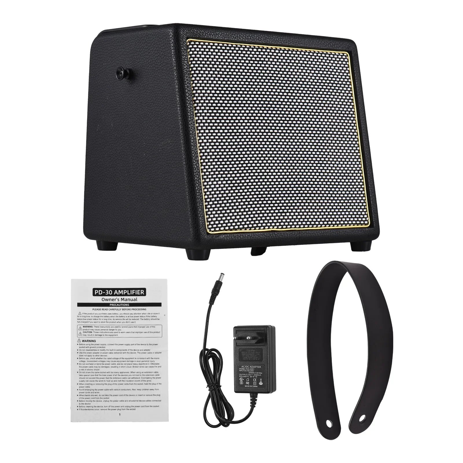Rowin 30W Портативный гитарный усилитель, EU Plug