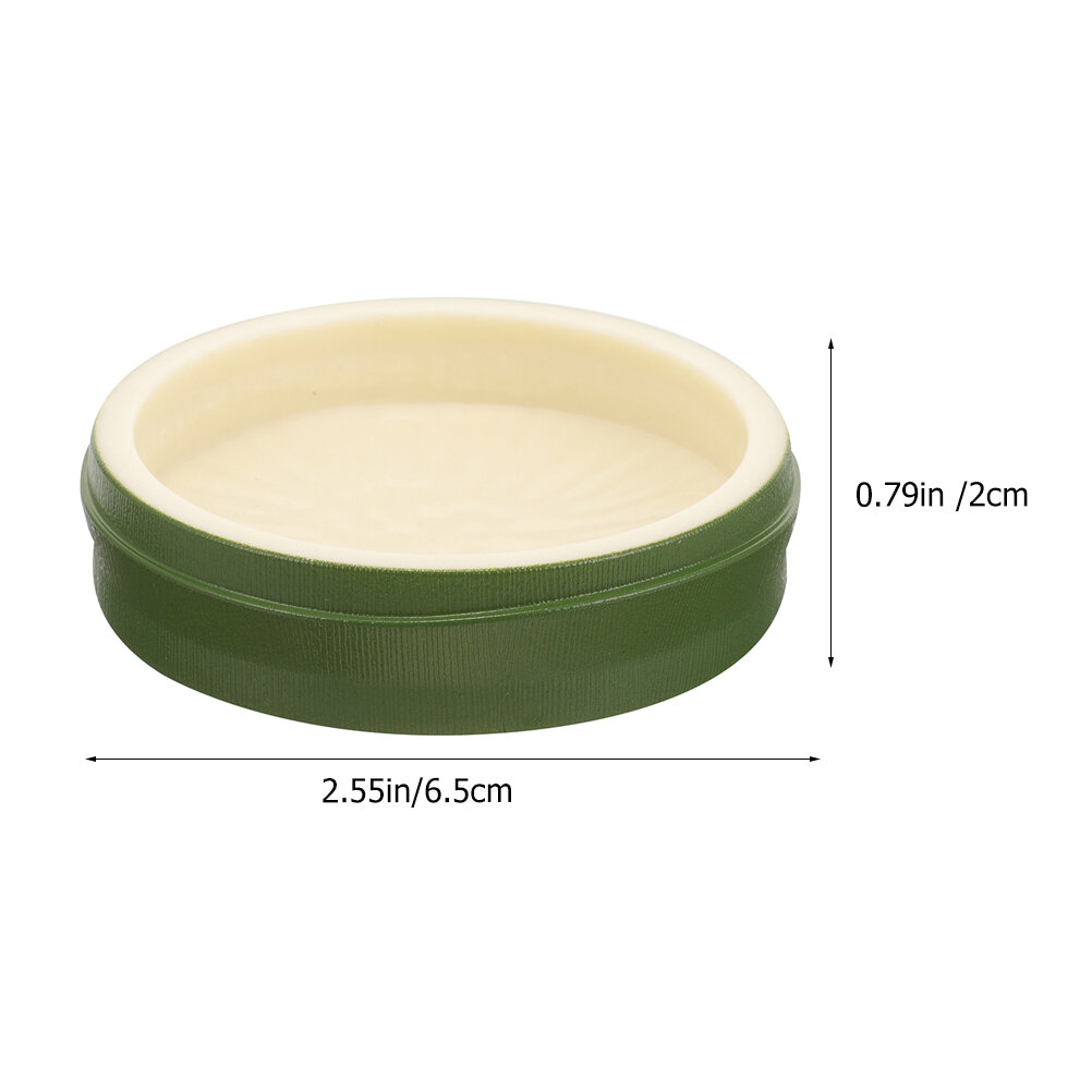 Миска Для Рептилий Из Пластика Черепаха Террариум 6.50X6.50X2.00Cm