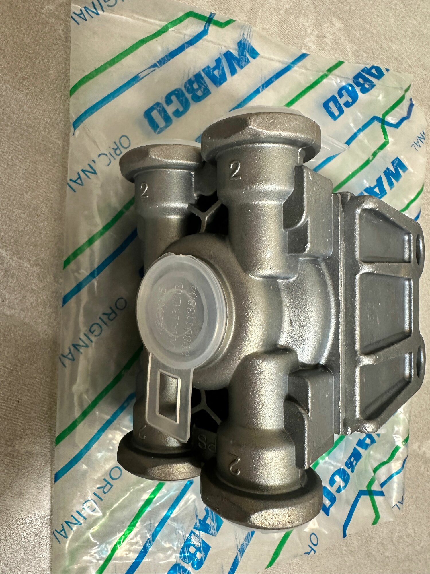Кран быстрого растормаживания Wabco 9735000510