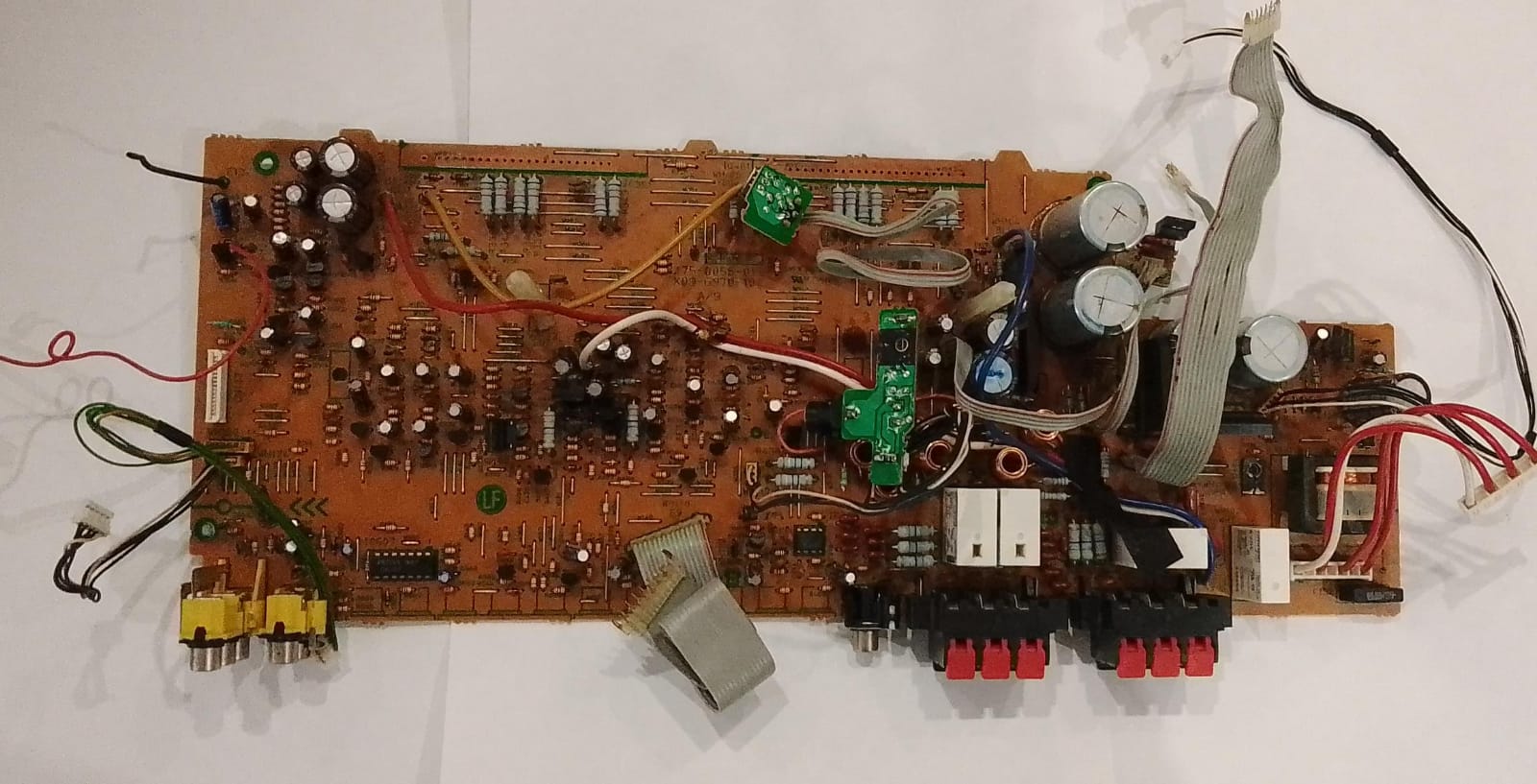 Основная соединительная плата (J75-0055-01 X09-6970-10 A/9) ресивера KENWOOD AUDIO-VIDEO CONTROL CENTER (KRF-V6090D)