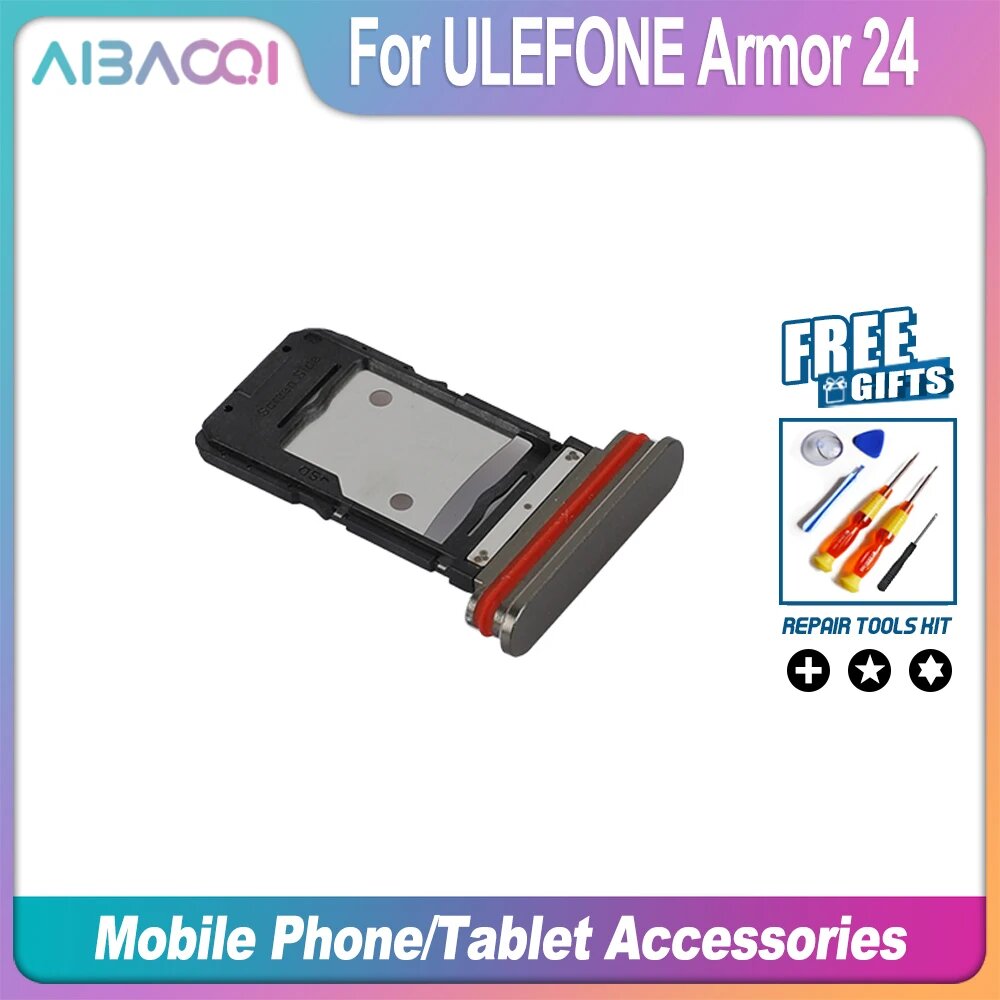 Слот для SIM-карты AiBaoQi для телефонов Ulefone Power Armor 13, Armor 24, Armor 16 Pro/16s/X11 Pro/12/12 Pro/21/X12/X12