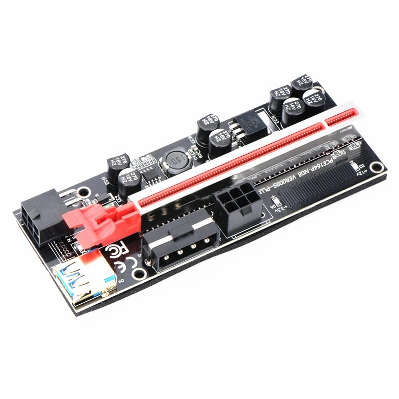 PCIe Riser 009 Plus черный 60см 10pcs