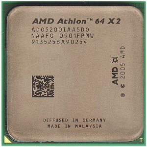 Процессор Socket-AM2 AMD Athlon64 5200+ X2 Brisbane ADO5200IAA5DO CAA9G