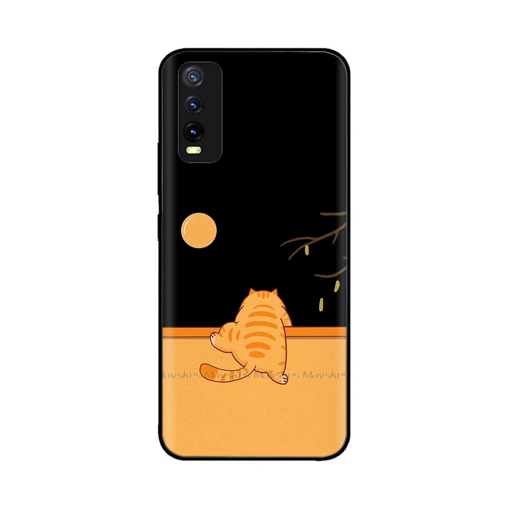 Чехол для телефона Vivo Y20 Y20i Y20a Y20s Vivo Y11s Y12s, Оранжевый, 01695, -Vivo Y20a Y20i Y20s