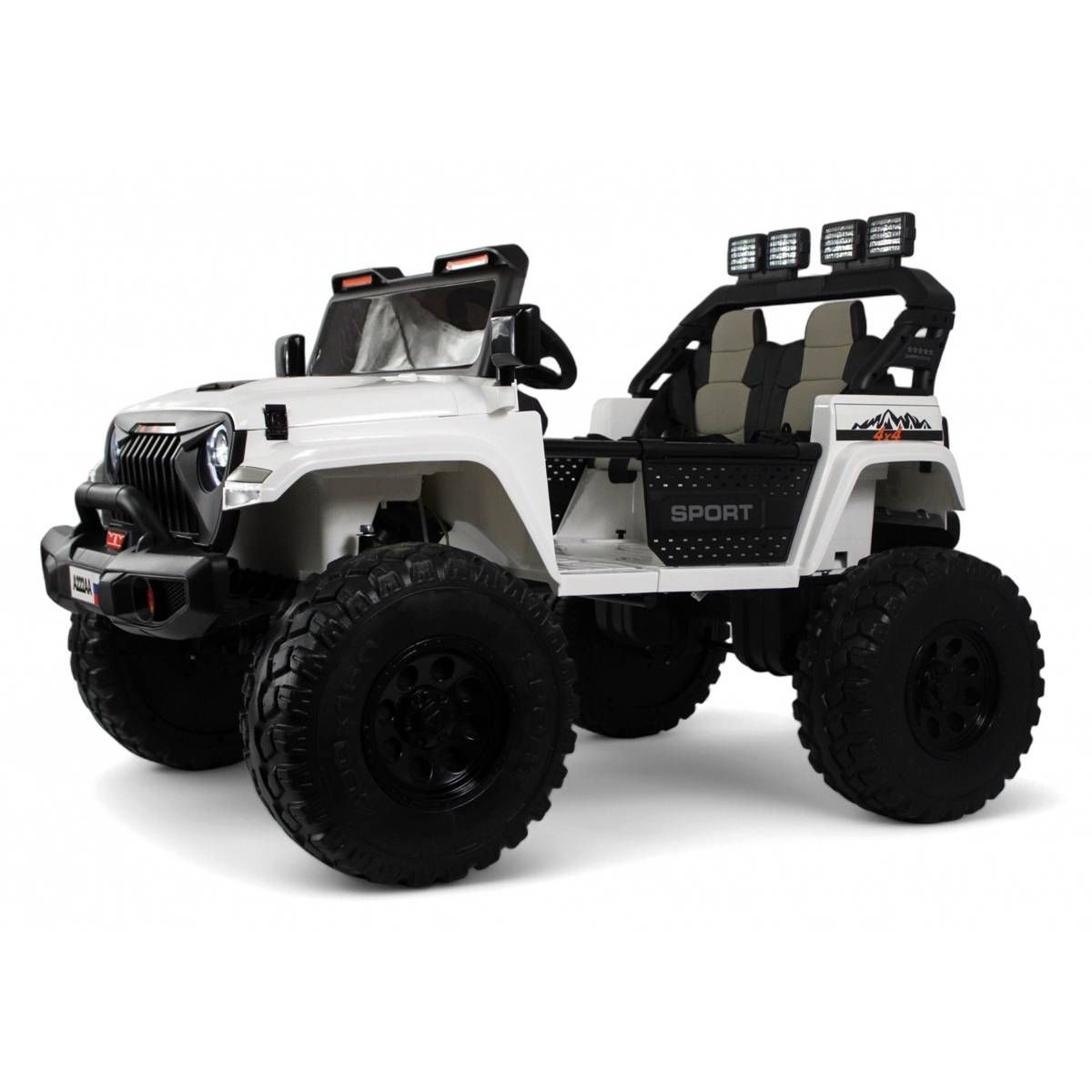 Детский электромобиль Jeep A222AA белый