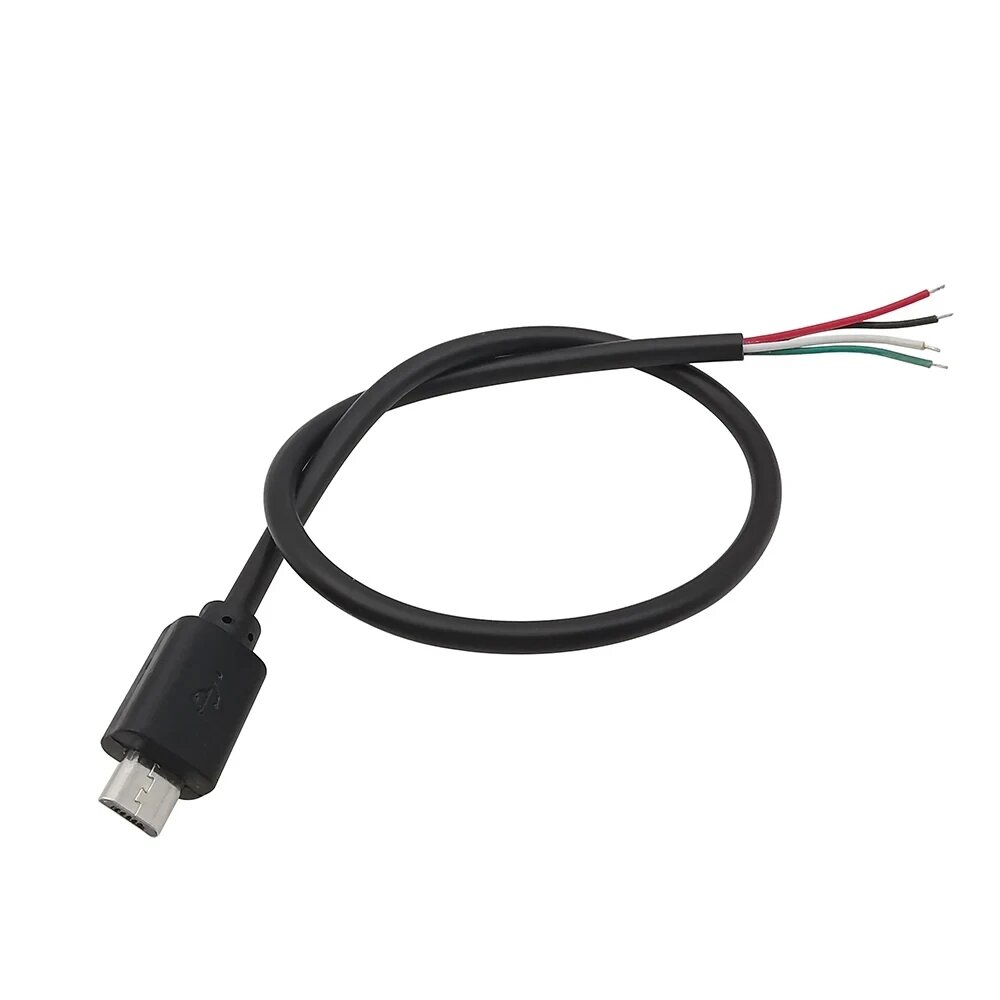 Micro USB кабель питания, Micro USB Male 4P, 0.3M