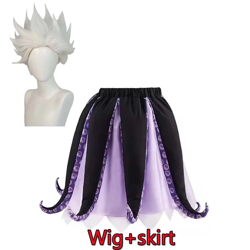 Костюм Урсулы: wig + skirt
