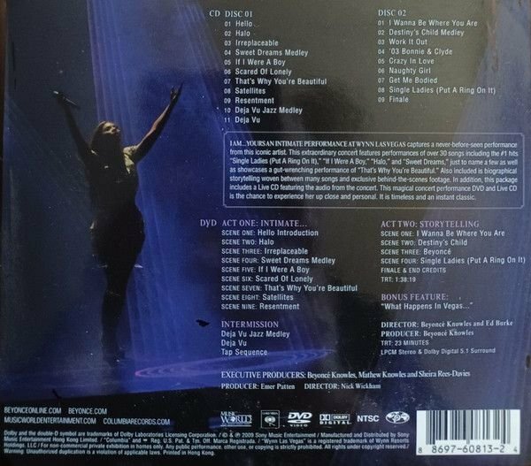 Музыка CD Beyonce - I Am. Yours (An Intimate Performance At Wynn Las Vegas)