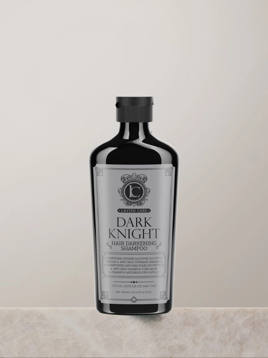 LAVISH CARE Шампунь для Седых Волос DARK KNIGHT (Дарк Найт или Черный Рыцарь), 300 мл