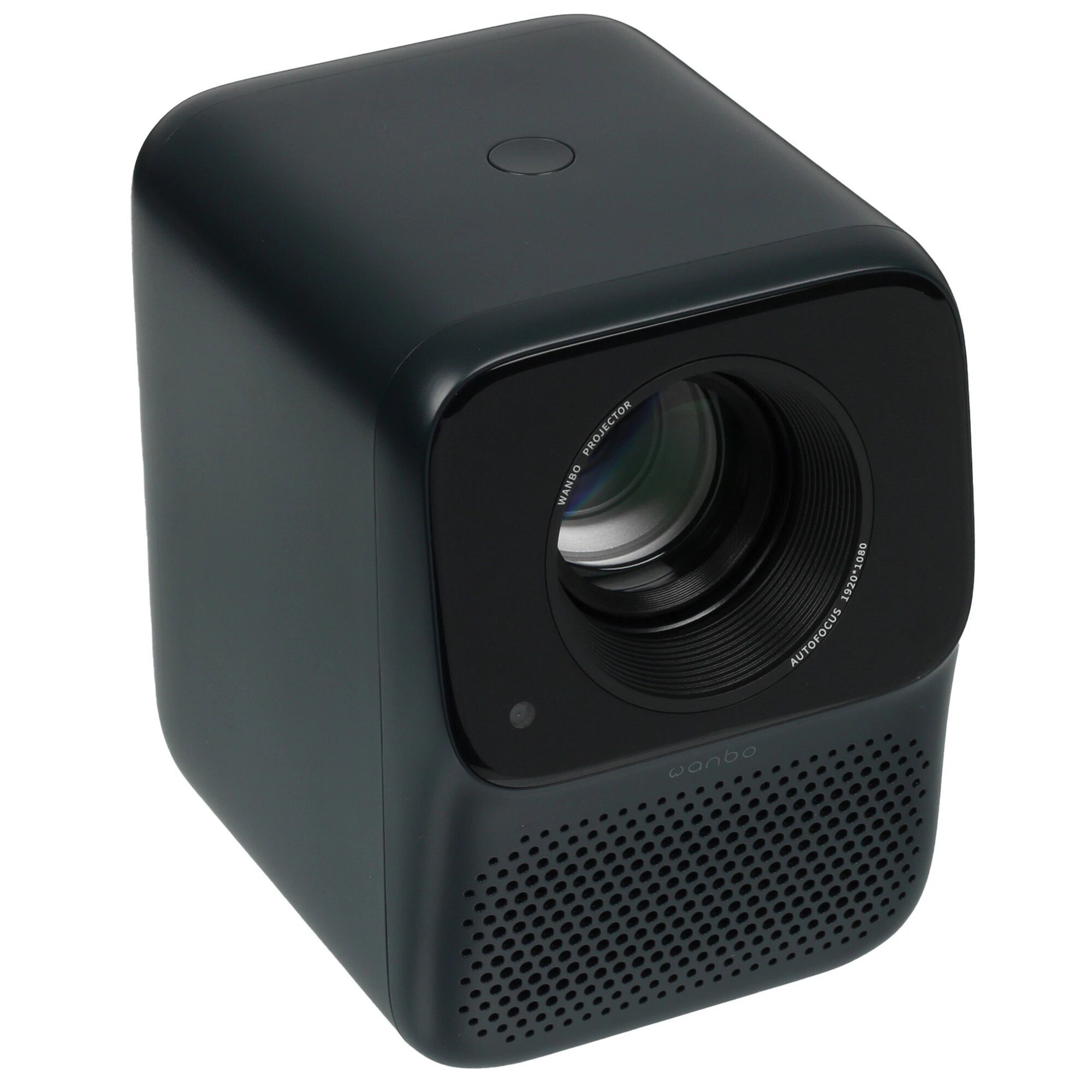 Проектор Wanbo Projector T2 Max New синий фокусируется на расстоянии 1-3 м