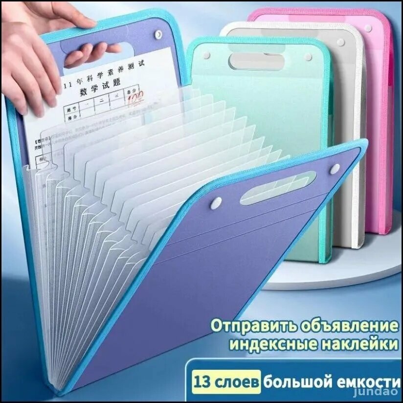 Папка с файлами A4 (21 × 29.7 см), 1 шт.