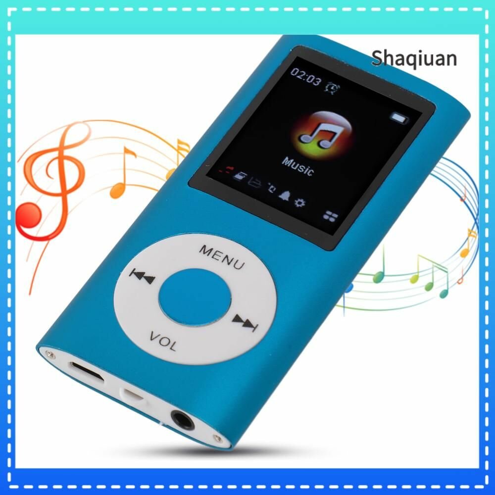 MP3-плеер 8 ГБ, синий