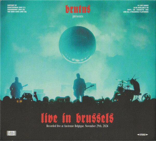 Аудио CD Brutus Live In Brussels (Europe/2025) 2CD NEW