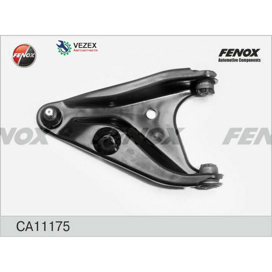 FENOX CA11175 Рычаг подвески | перед лев | Lada Largus 12-/ Renault Logan 04-, Logan MCV 07-, Sandero 08-, Sandero Stepway 09-/ Nissan Almera GR15