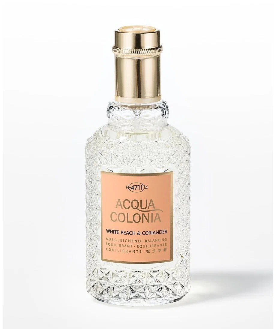 Оригинал 4711 Acqua Colonia Balancing - White Peach & Coriander одеколон унисекс 50 мл (test)
