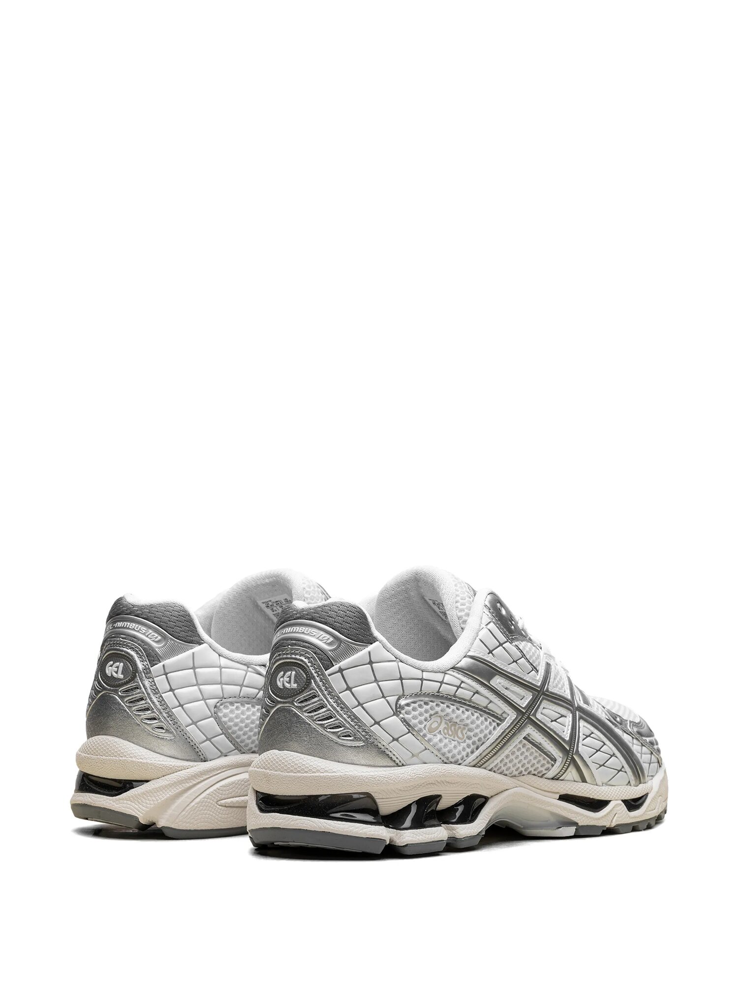 Кроссовки ASICS GEL-NIMBUS 10.1, размер 12 US, Silver — фото 1