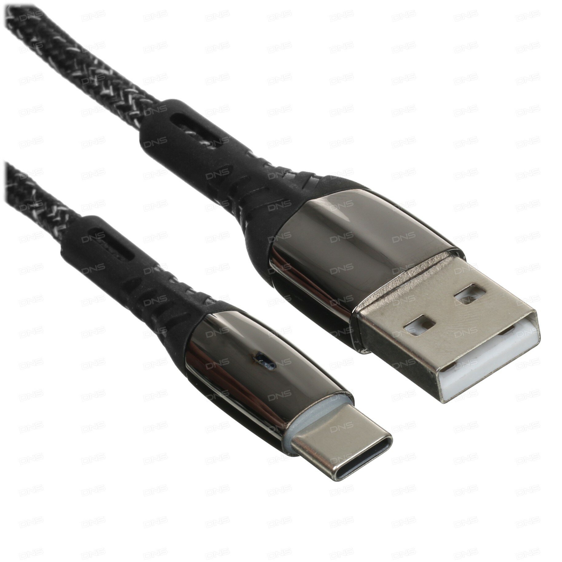 Кабель круглый KEYRON USB Type-C - USB 2.0 Type-A разноцветный 1.5 м